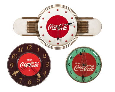 Coca Cola Clocks