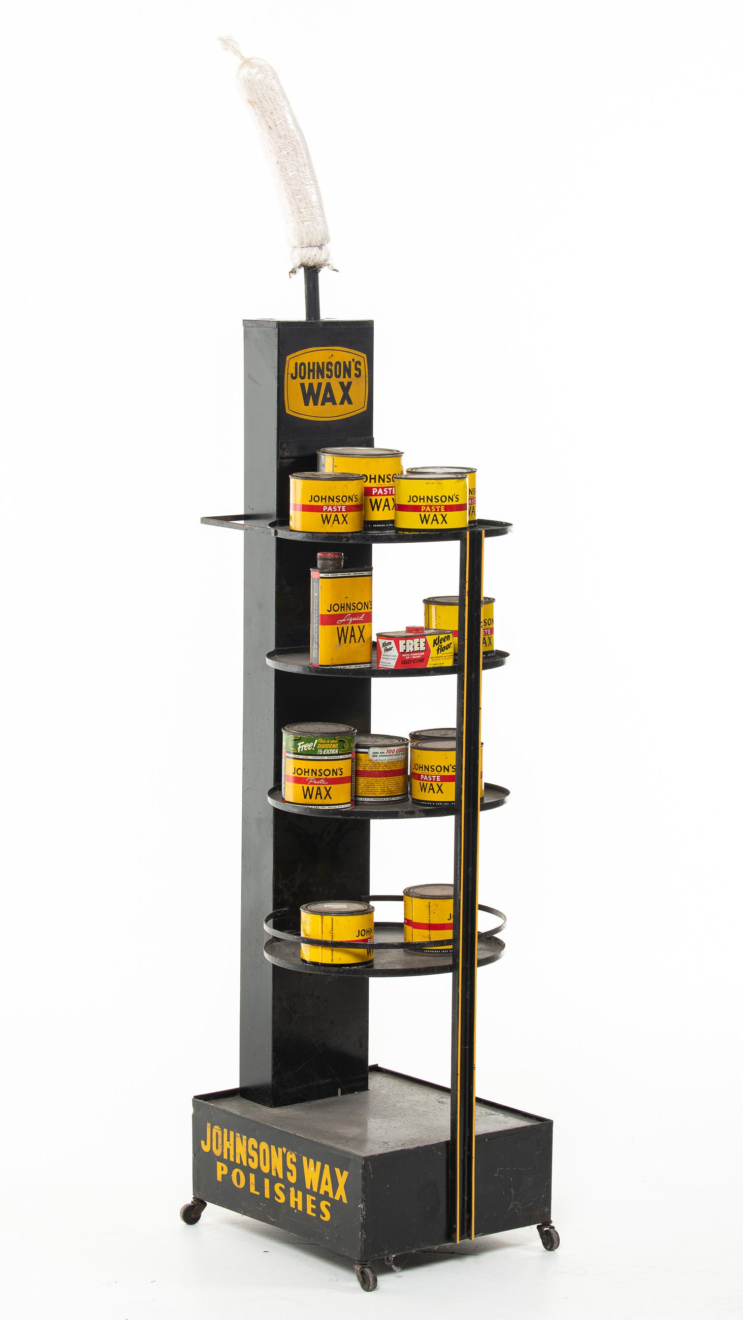 Johnson's Wax Store Display With Cans - Mar 21, 2020 | Route 32 ...