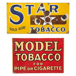 Star Tobacco Sign