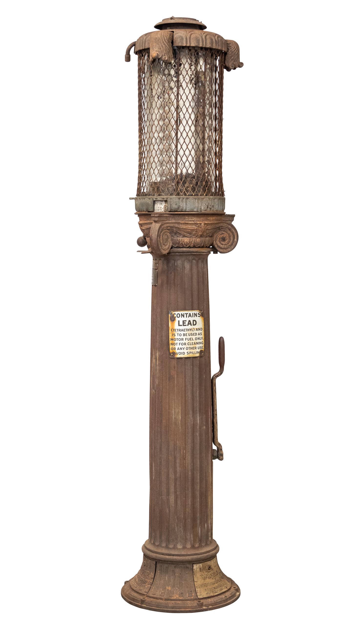 Wayne 490 Series Roman Column Visible Gas Pump - Mar 22, 2020 | Route ...