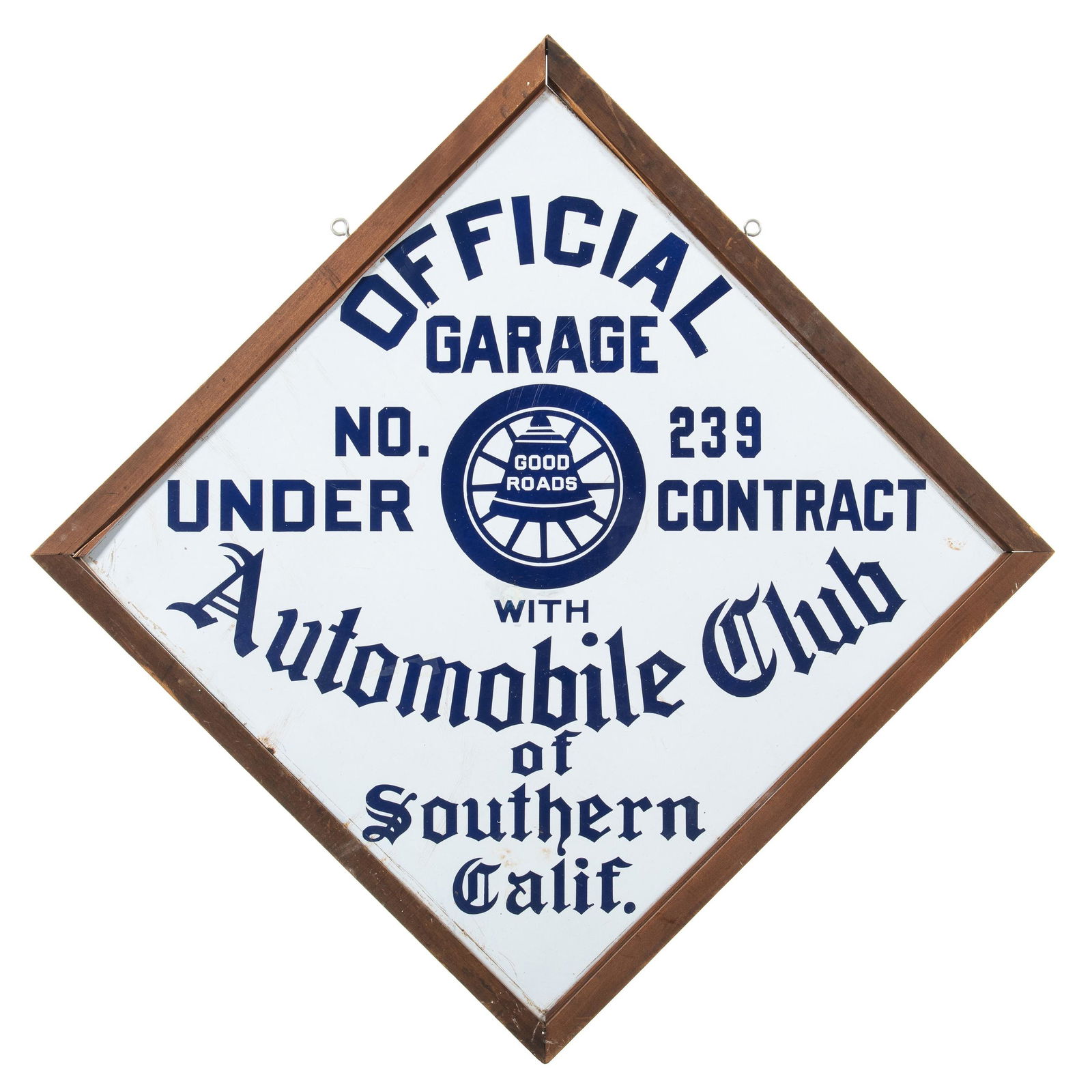 Official Garage Of Southern California Sign - Mar 22, 2020 | Route 32 ...