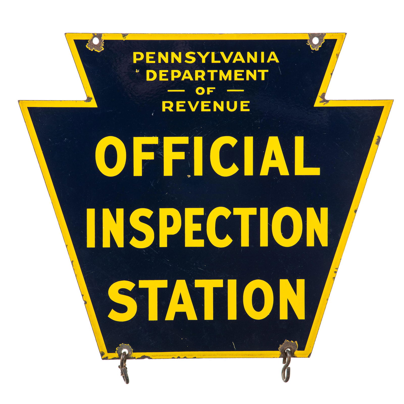 Pennsylvania Official Inspection Station Sign - Mar 22, 2020 | Route 32 ...