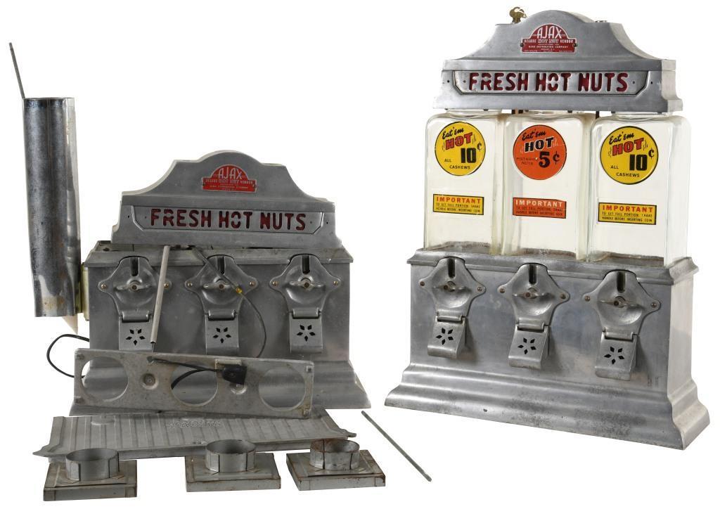 Ajax Deluxe Hot Nut Machines - Sep 26, 2020 | Route 32 & Showtime ...