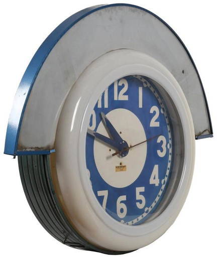 Cleveland Neon Clock With Marquee