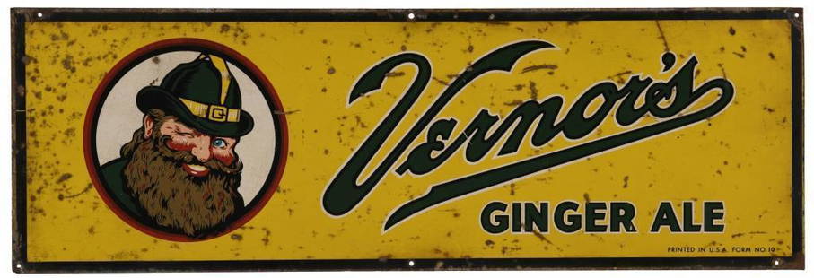 Vernor's Ginger Ale Horizontal Sign