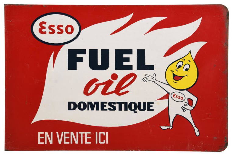 Esso Fuel Oil Sign