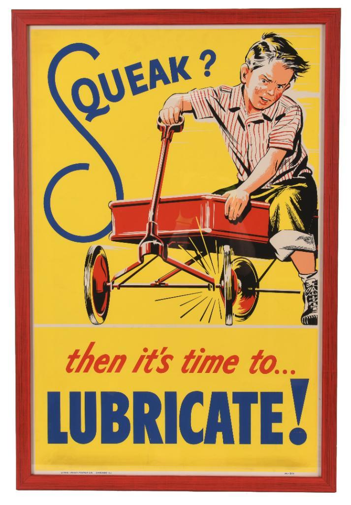 Time To Lubricate Sign
