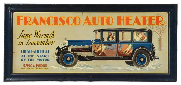 Francisco Auto Heater Sign - Nov 21, 2020 | Route 32 Auctions in IN