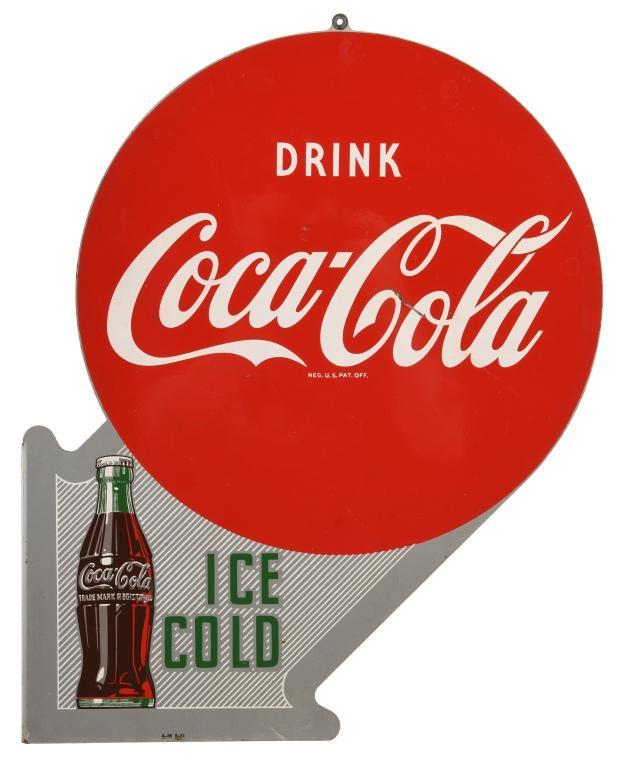 Coca Cola Flange Sign
