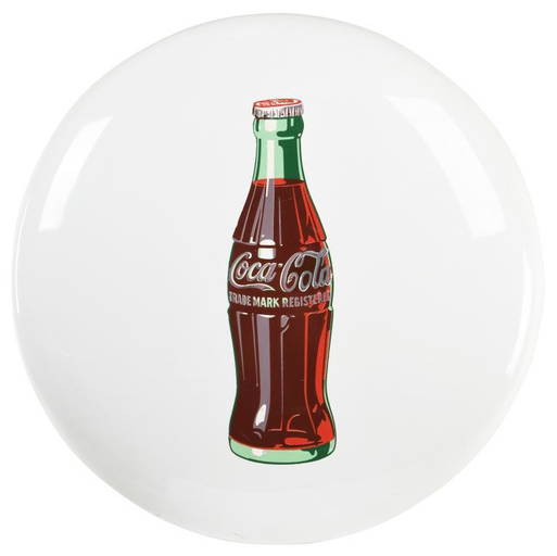 Coca Cola Button Sign