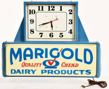 Foremost Dairy Products Clock