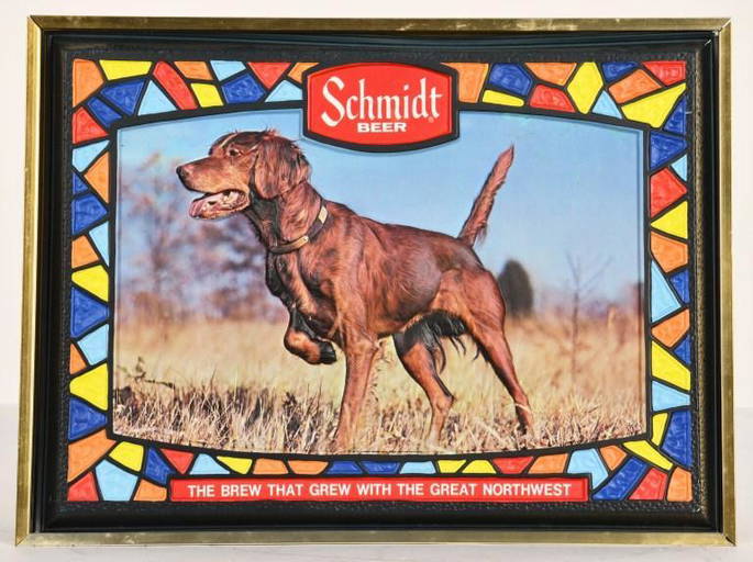 Schmidt Beer Dominator Sign