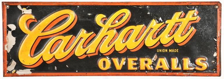 Carhartt Overalls Sign