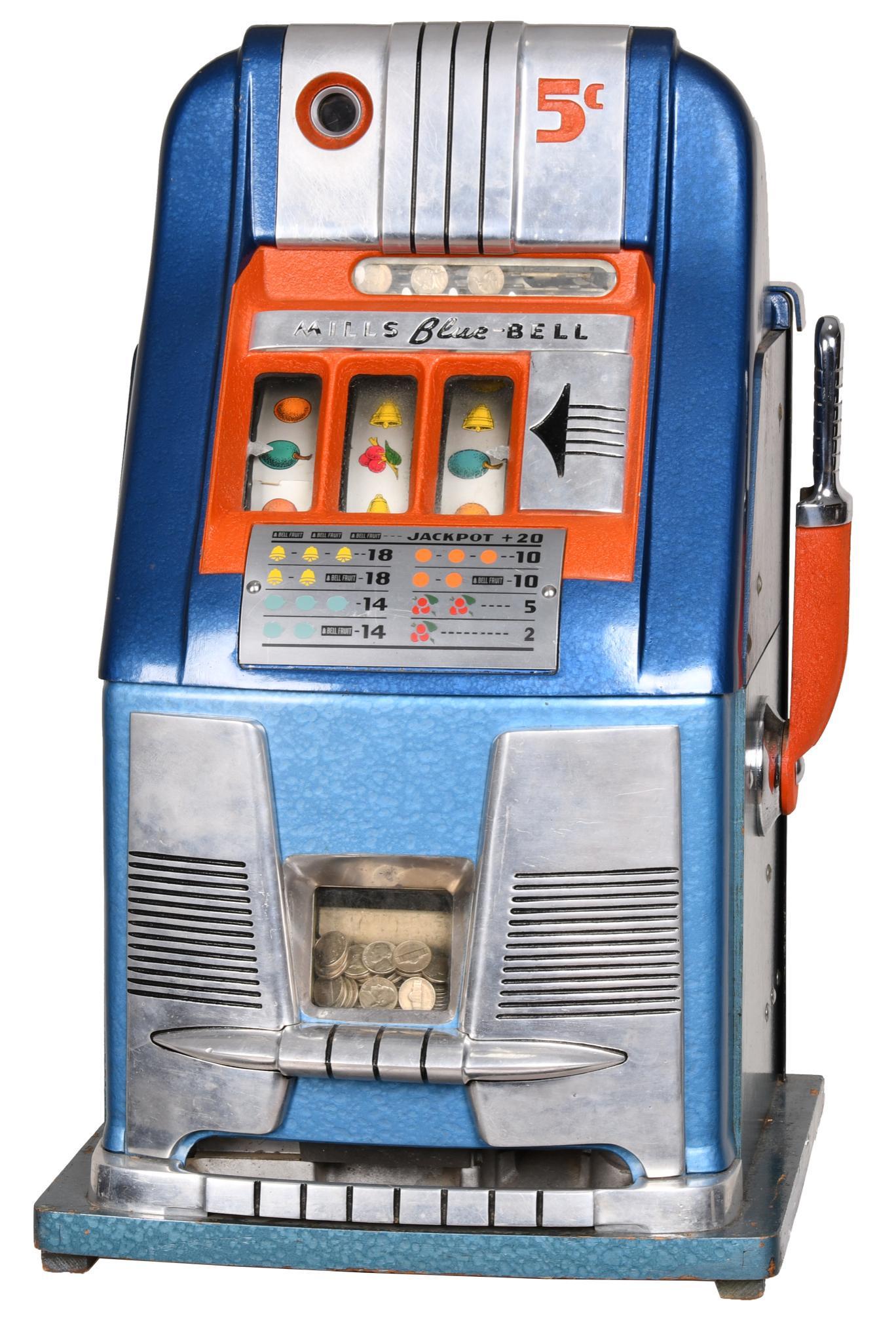 25¢ MILLS "JEWEL BELL" HIGH TOP SLOT MACHINE IN CARVED - Jun 20, 2020 ...