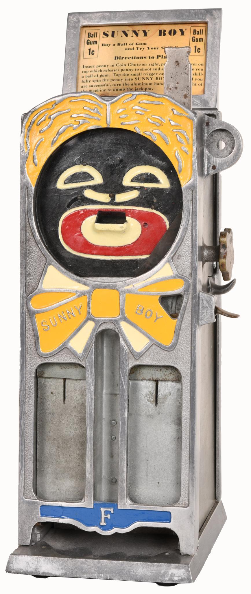 Rare 1 Cent Sunny Boy Gumball Vending Machine - Mar 20, 2021 | Route 32 ...