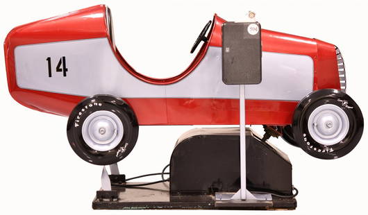 Coin Op Race Car Kiddie Ride