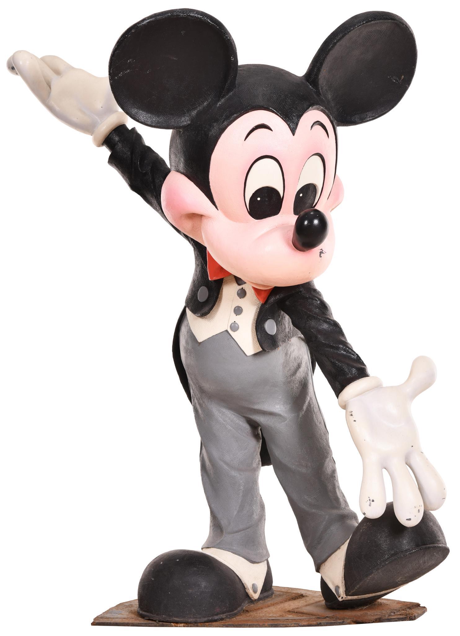 Life Size Mickey Mouse Statue in Tuxedo - May 01, 2021 | Route 32 ...