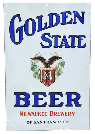 Golden State Beer Milwaukee Brewery Of San Francisco