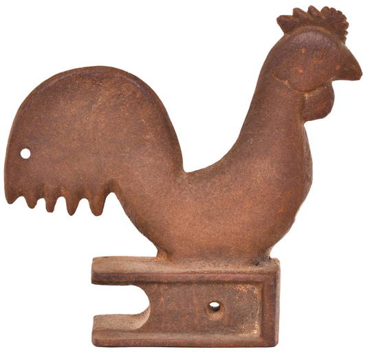 Cast Iron Chicken Windmill Weight