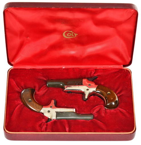 Colt Lord And Lady Derringers .22 Single Shot Pistols