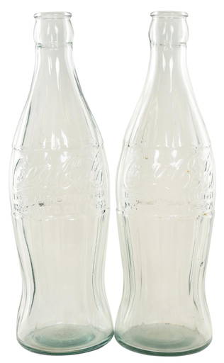 Pair of Large Clear Coca-Cola Display Bottles - Sep 24, 2021 | Route 32 ...