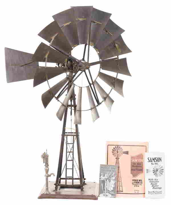 Samson/Stover Salesman Sample Windmill/Pump - Sep 25, 2021 | Route 32 ...