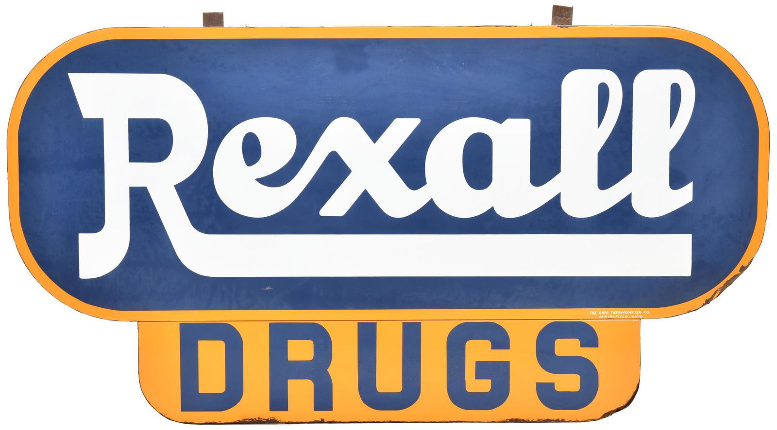 Rexall Drugs Porcelain Identification Sign