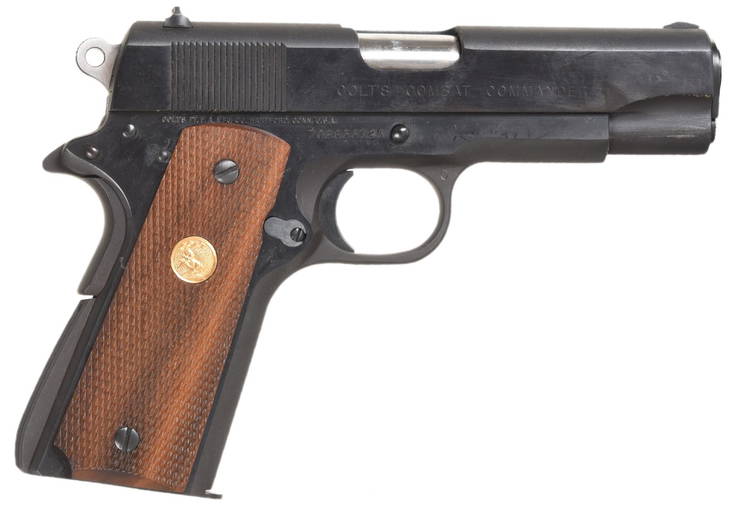 COLT COMBAT COMMANDER 45 ACP SEMI AUTO PISTOL. (#0042) on Jan 15, 2022 ...