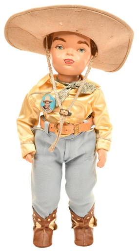 Gene Autry Doll Nib By "a Terri Lee Doll"