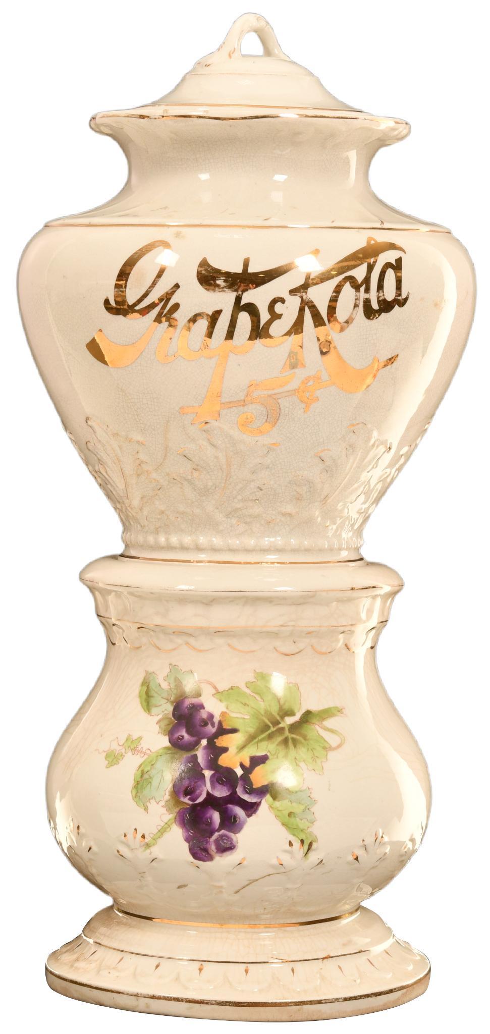 Grape Kola Ceramic Syrup Dispenser - Feb 05, 2022 | Route 32 Auctions ...