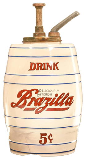 Drink Brazilla Ceramic Syrup Dispenser (#0280) on Feb 05, 2022 | Route ...