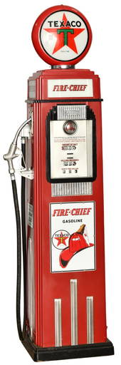 Tokheim Model 36B Computing Gas Pump Repainted - Mar 11, 2022 | Route ...