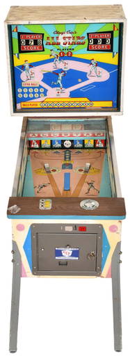 Chicago Coin's All Stars Baseball Pinball Machine (#0243) on May 20 ...