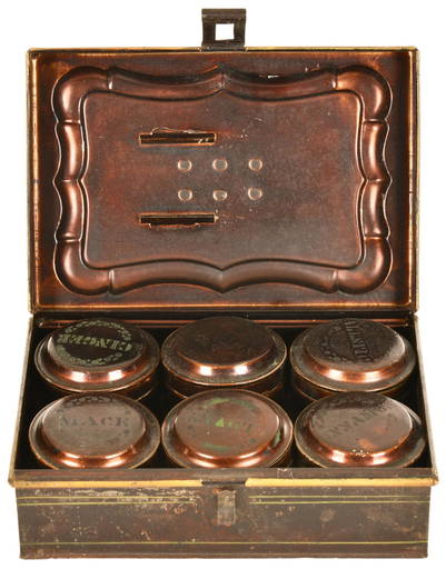 Early Spice Case With Tins