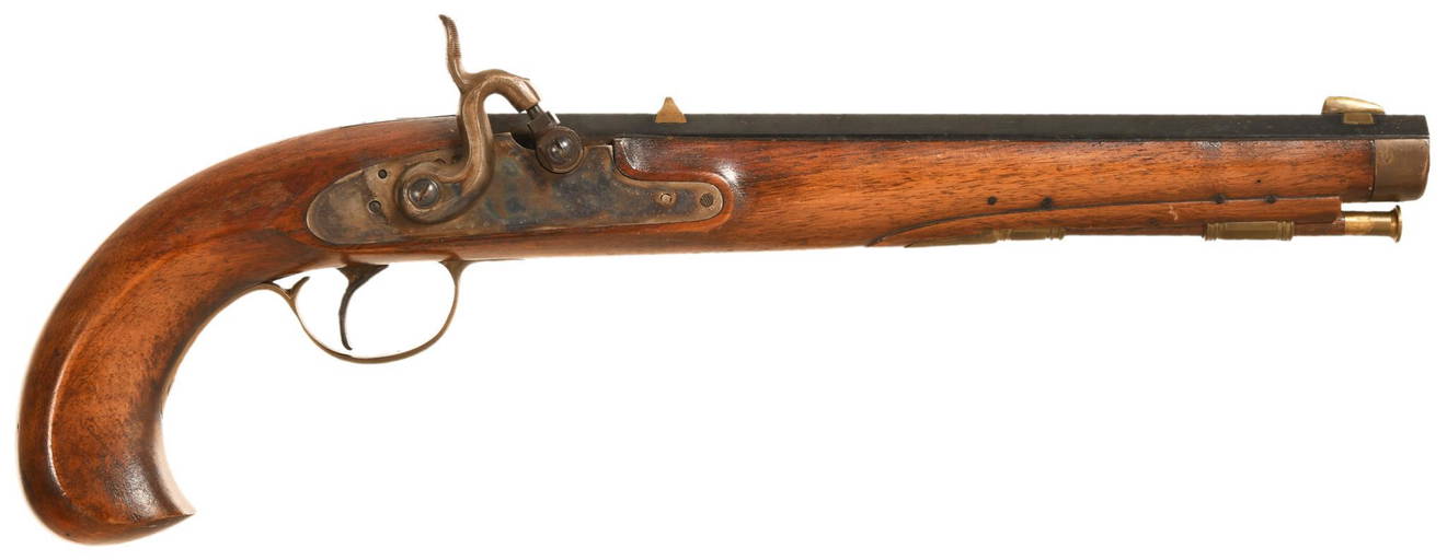 Antique Pedersoli .44 Caliber Muzzleloading Percussion Pistol