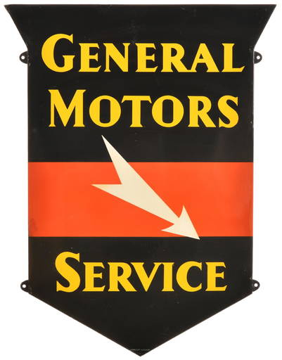 General Motors Service Sign