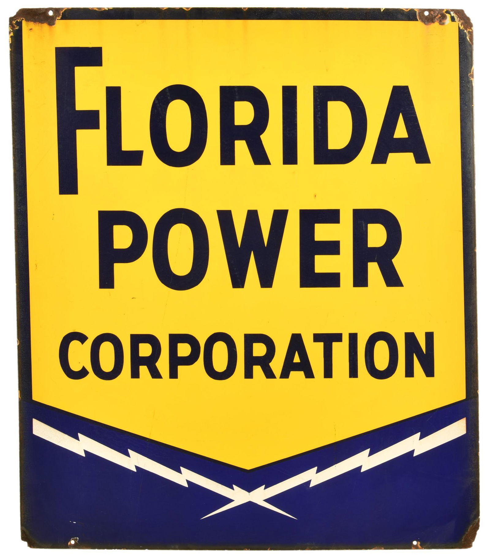 Florida Power Corporation Sign