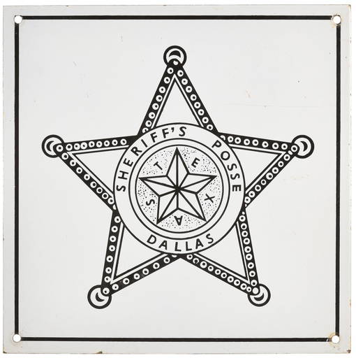 Dallas Texas Sheriffs Posse Sign (#0271) on Aug 19, 2022 | Route 32 ...