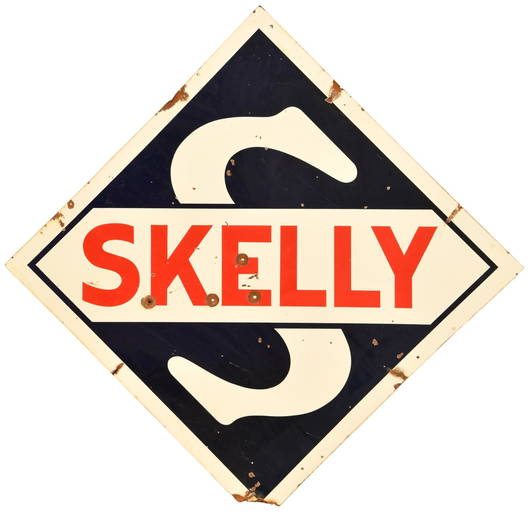 Skelly Identification Sign (#0503) on Aug 20, 2022 | Route 32 Auctions ...