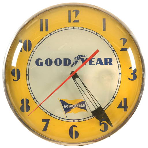 Goodyear Telechron Lighted Clock (#0719) on Aug 20, 2022 | Route 32 ...