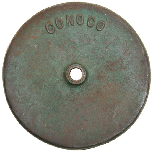 Conoco Cast Iron Base (#0724) on Aug 20, 2022 | Route 32 Auctions in IN
