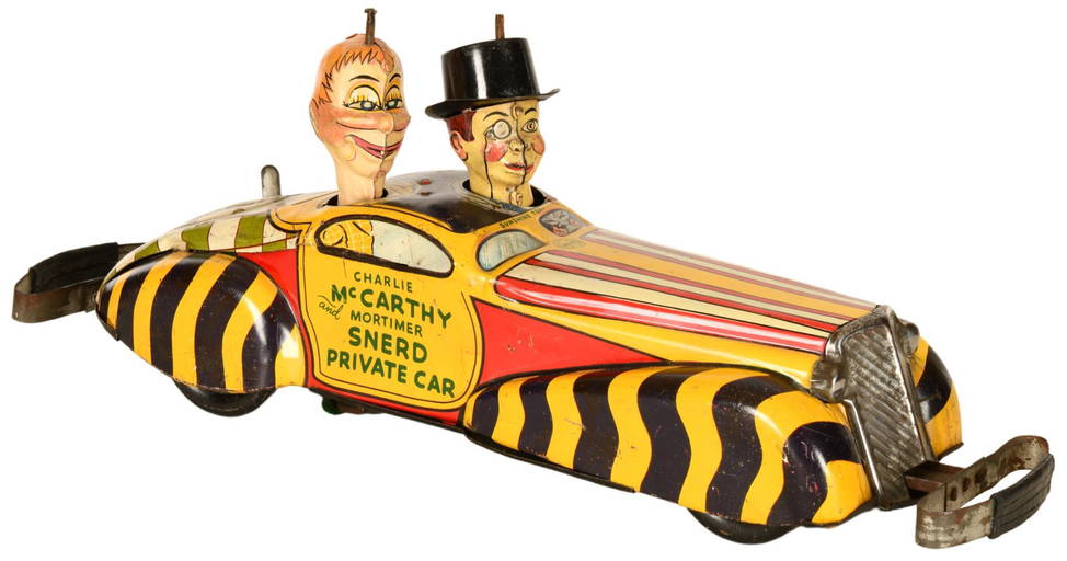 Marx Charlie McCarthy and Mortimer Snerd Car (#0192) on Oct 21, 2022 ...