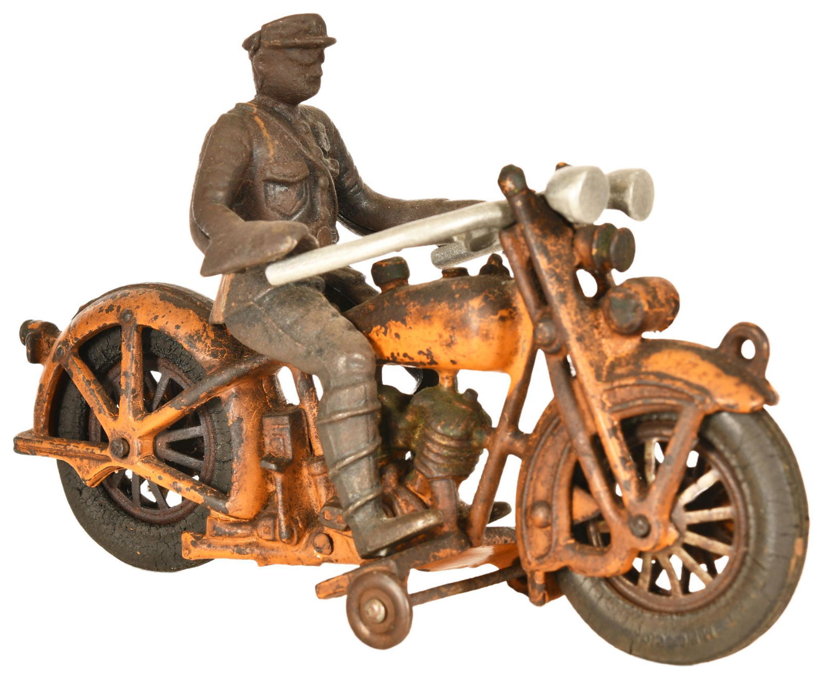 Hubley Cast Iron Harley Davidson Motorcycle