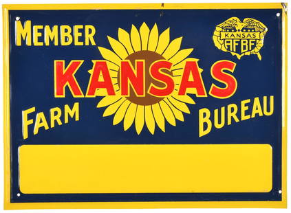 Vintage Farm Bureau Reward Sign