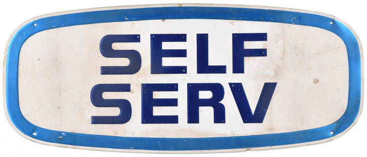 Hess Self Service Air Sign