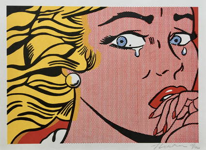 Roy Lichtenstein Silk Screen Lithograph