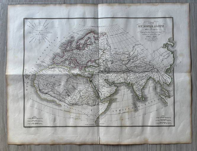 Antique Map Of The World 1832