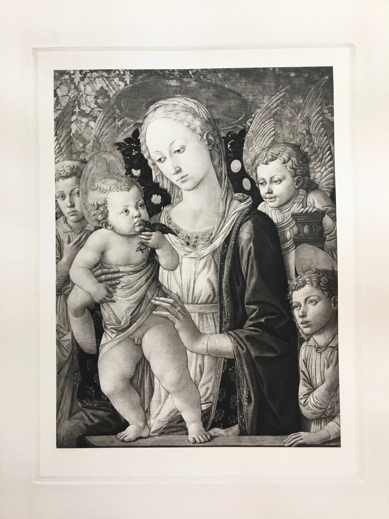 Etching After Pier Francesco Fiorentino Madonna & Child Auction
