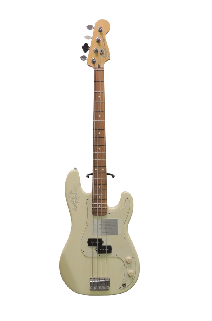 Fender Autographed Terence Michael Joseph "geezer" Butler Electric ...