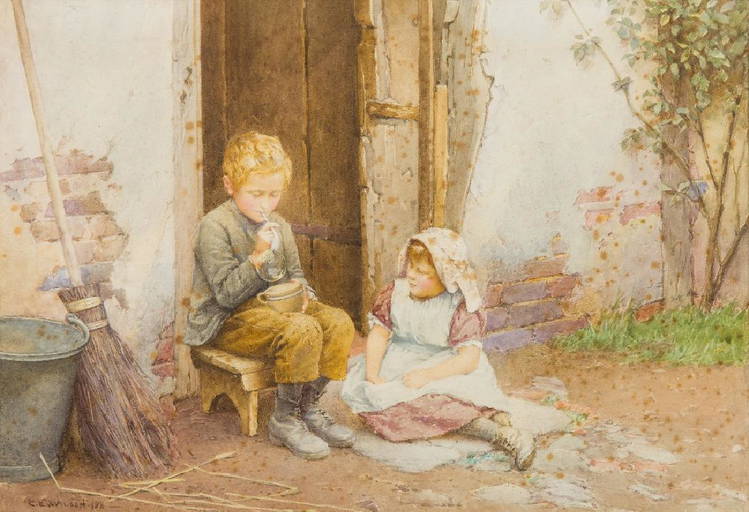 Charles Edward Wilson (1854 1941) British Blowing